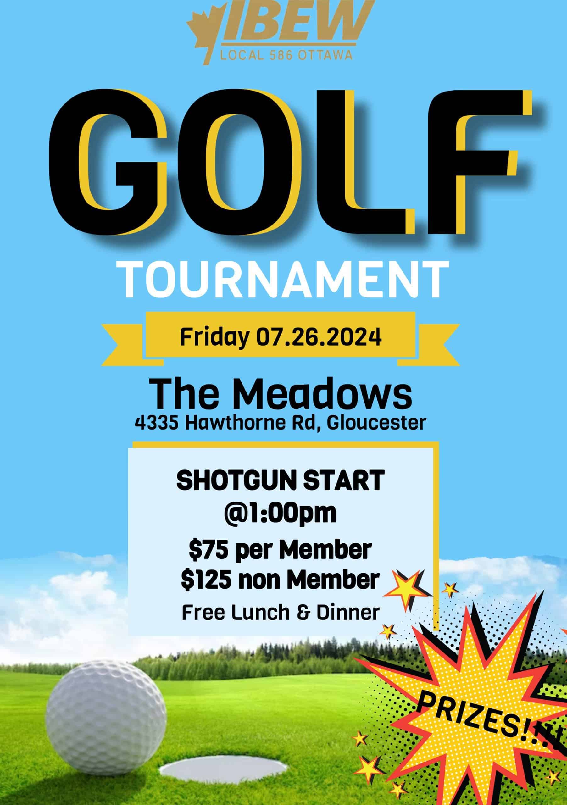 IBEW 586 GOLF! - Canadian Electrical Worker