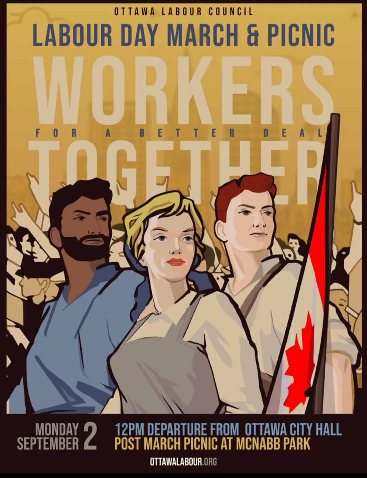 2024 Labour Day Parade - Canadian Electrical Worker