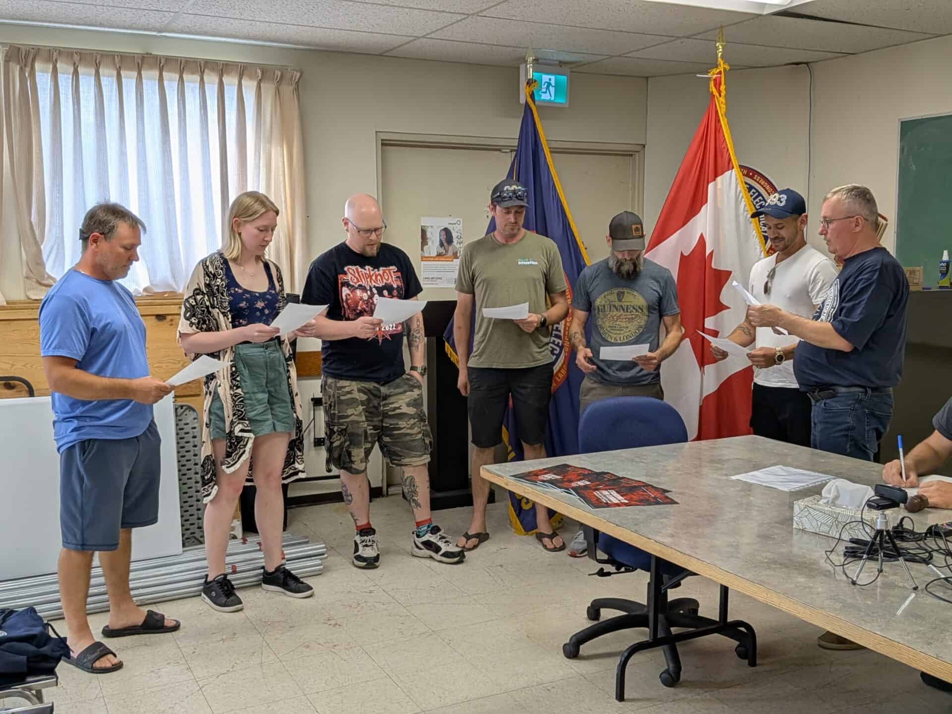 Welcome New IBEW 993 Members - Canadian Electrical Worker